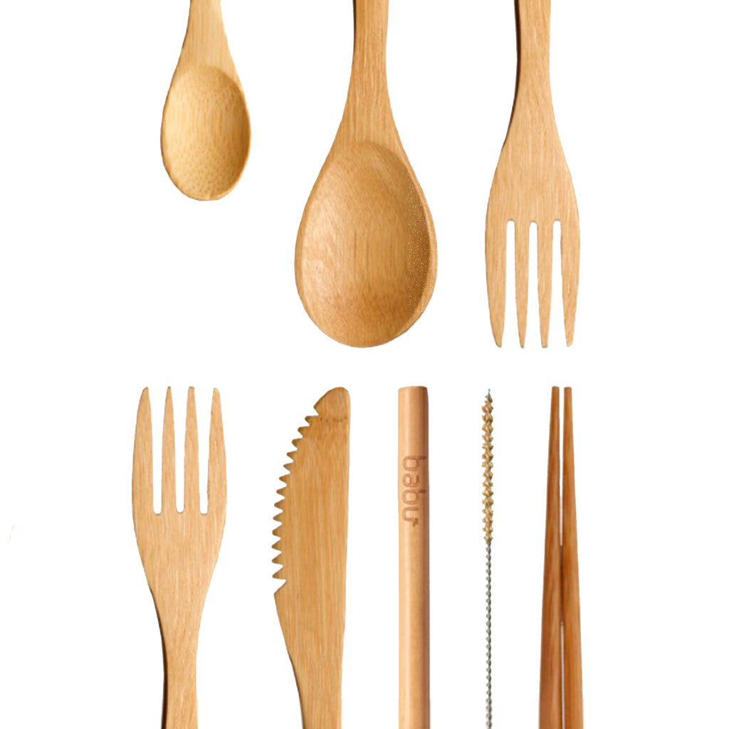 Kit cubiertos de bambú – Shuave Shop